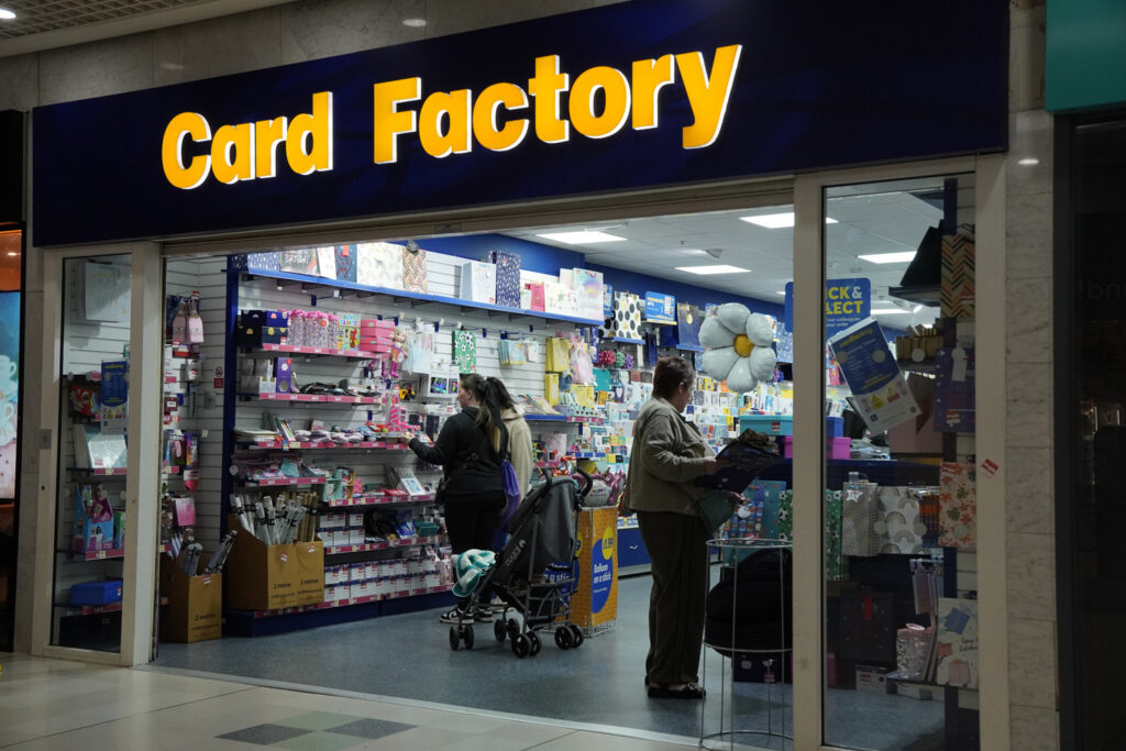 Card Factory - Runcorn Live
